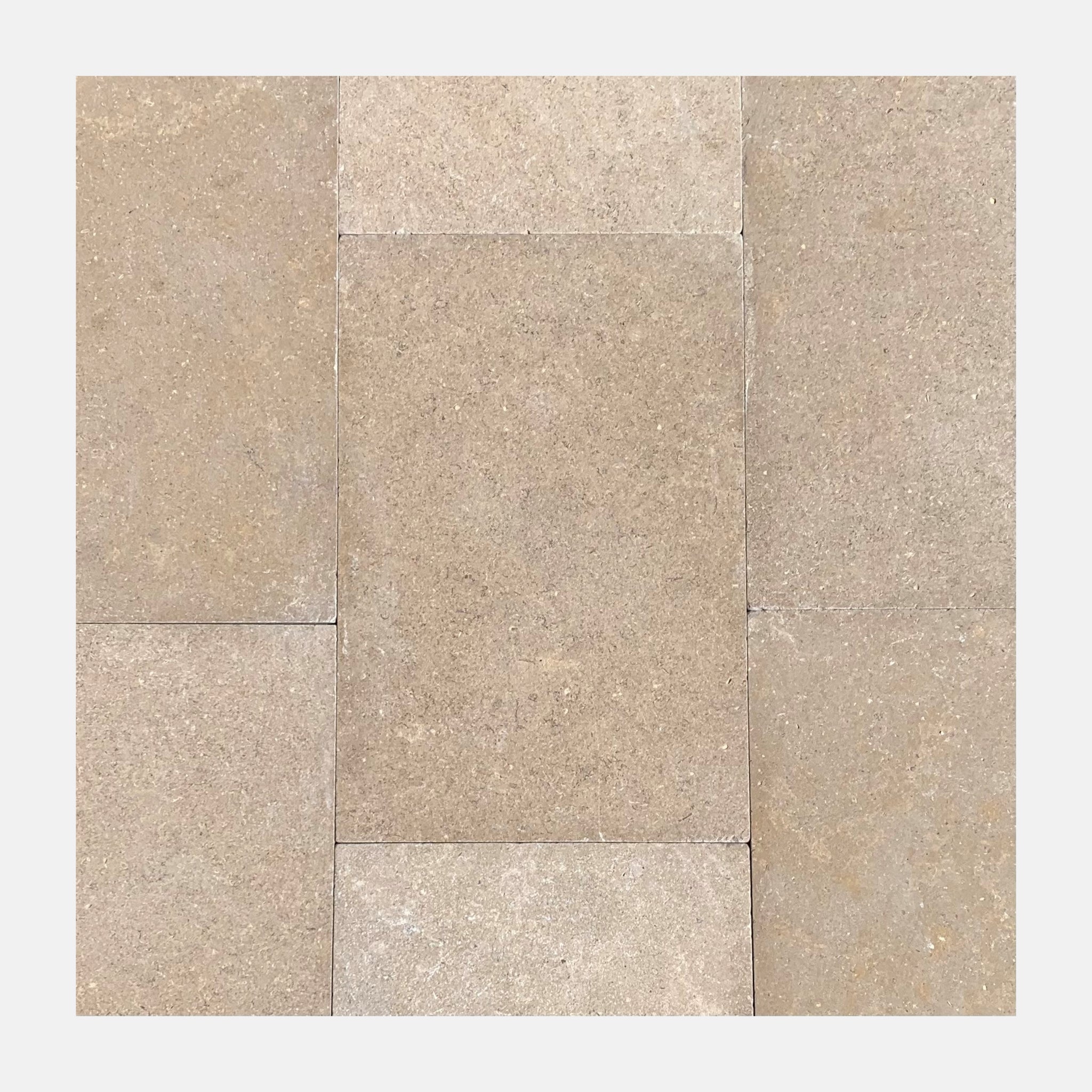 Desert Taupe Tumbled & Acid Washed Limestone Bullnose Pool Coping 610X