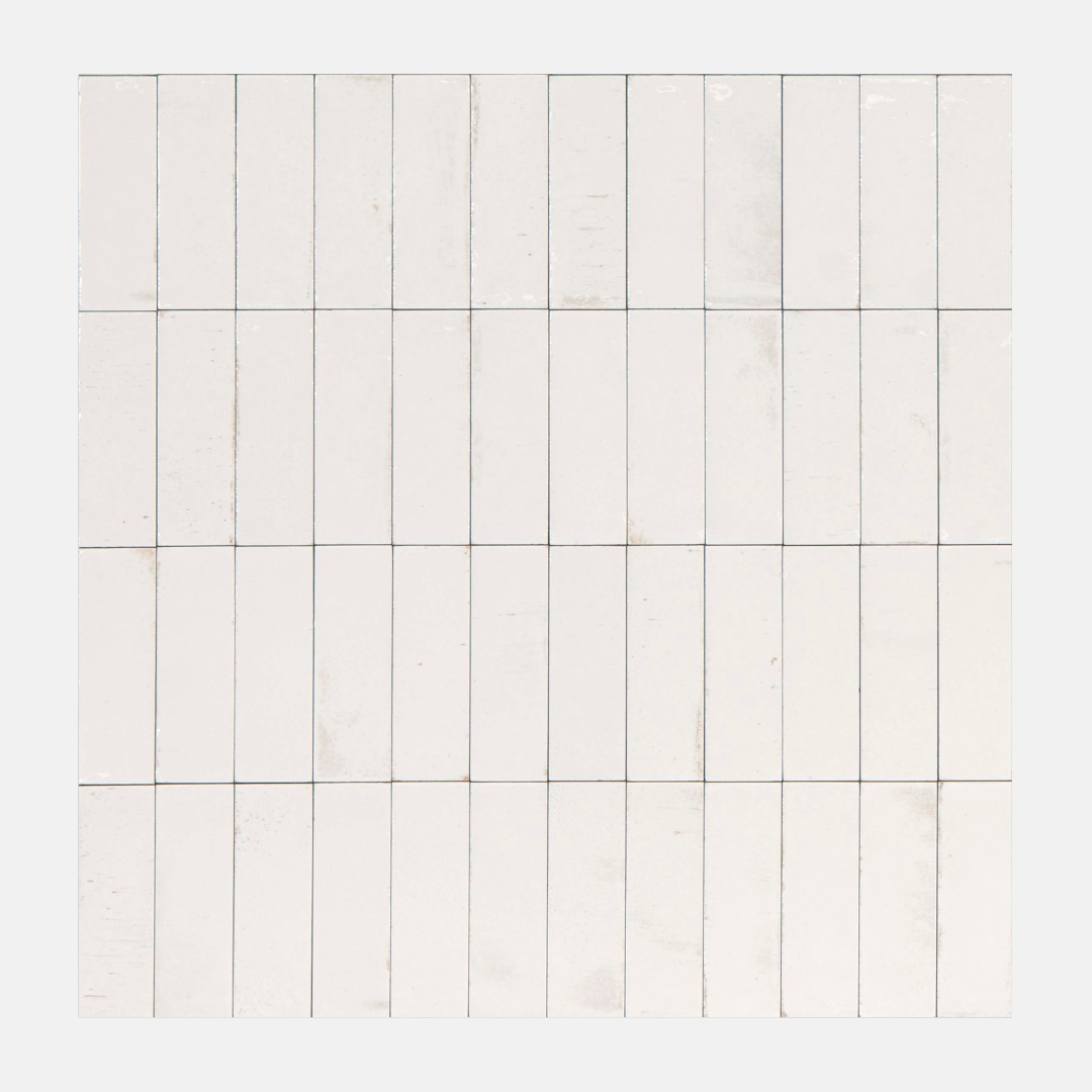 Verona Gloss White Subway Tile 75X200